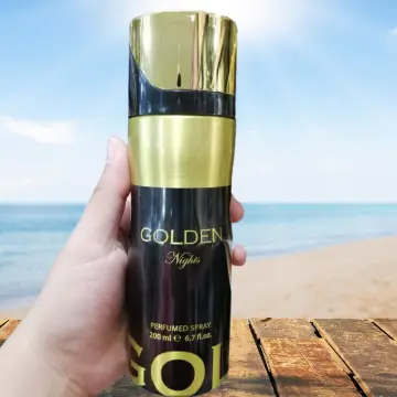 100% Original, Golden Night Body Spray By Fragrance World - 200ml ...