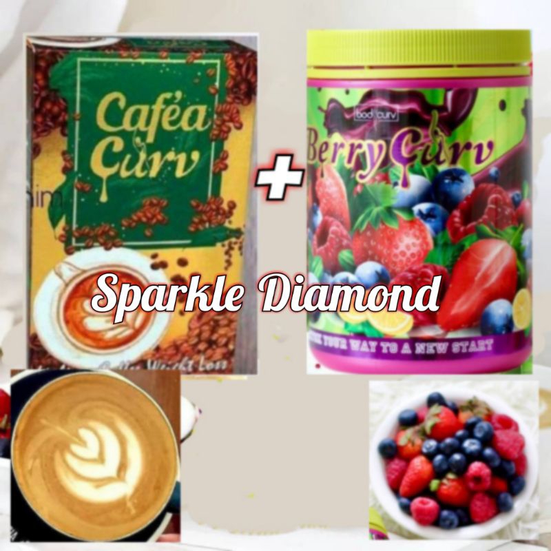 1 BOX CAFEA CURV + 1 JAR BERRY CURV 💯 ORIGINAL HQ | Shopee Malaysia