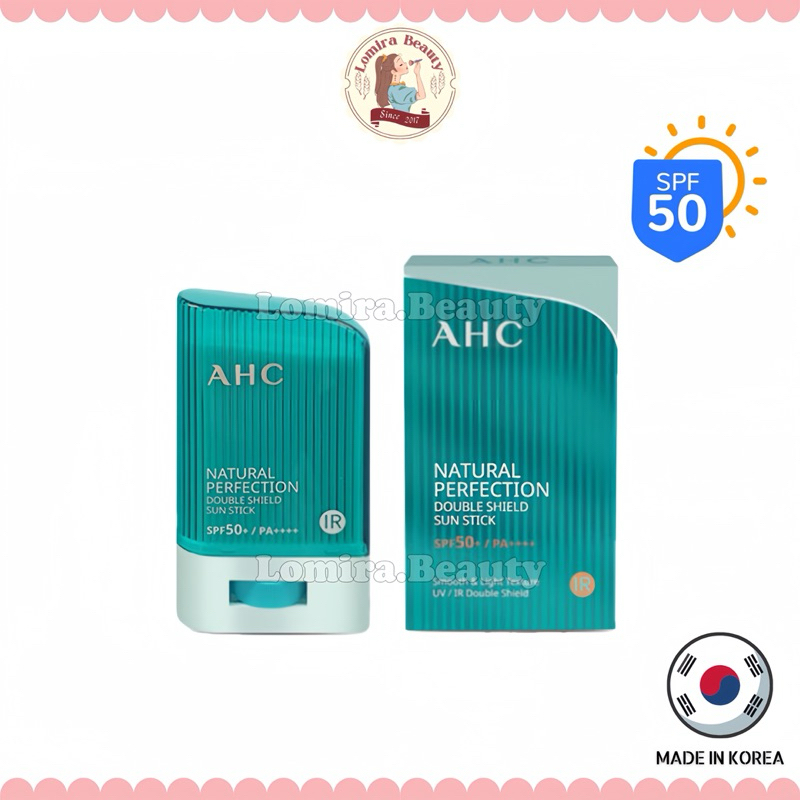AHC Natural Perfection Double Shield Sun Stick SPF50+ | PA++++ (14g ...