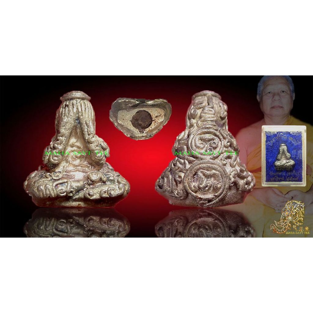 泰南圣僧龙婆丹纯银必打小立尊(pidta luang phor dam b.e.2539)-泰国佛牌 thai amulets 佛牌 泰国圣物 ...