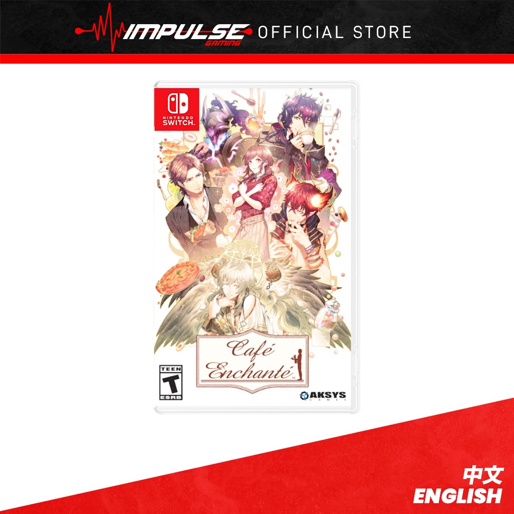 NSW Nintendo Switch Cafe Enchante Chi/Eng Version 幻奏咖啡廳 中英文版 | Shopee ...