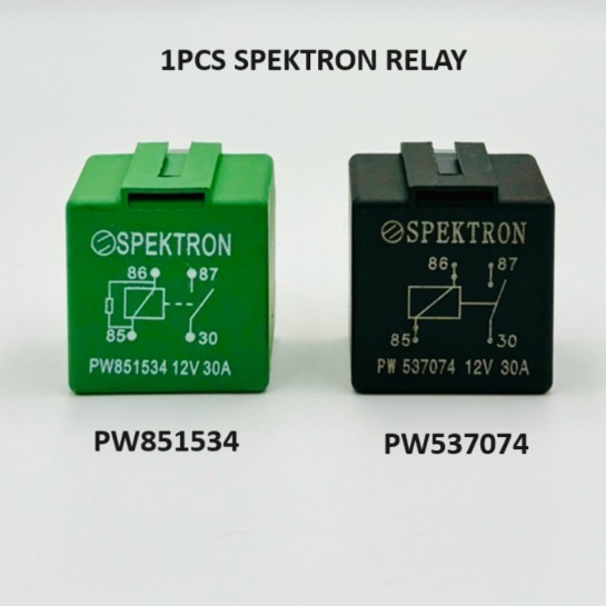 4 PIN PW851534 PW537074 Fan Relay Original Spektron Proton Saga BLM FLX ...