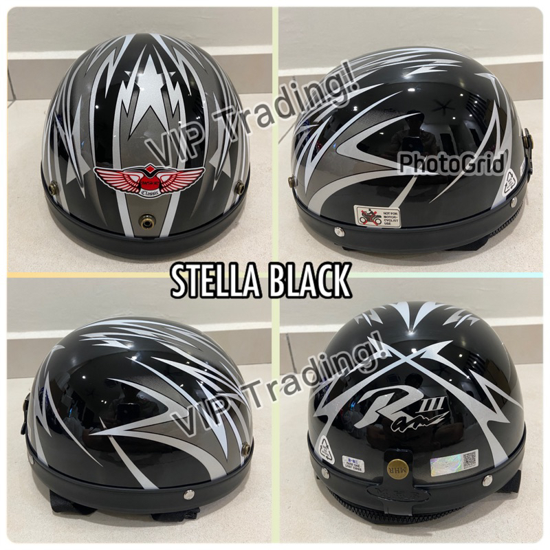 100% Original MHR III STENG RIPTIDE & Stella series half cut helmet ...