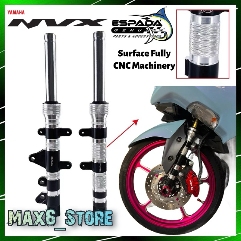 Espada Yamaha NVX155 V1 V2 V3 NVX AEROX 155 Front Fork Lay Front CNC ...