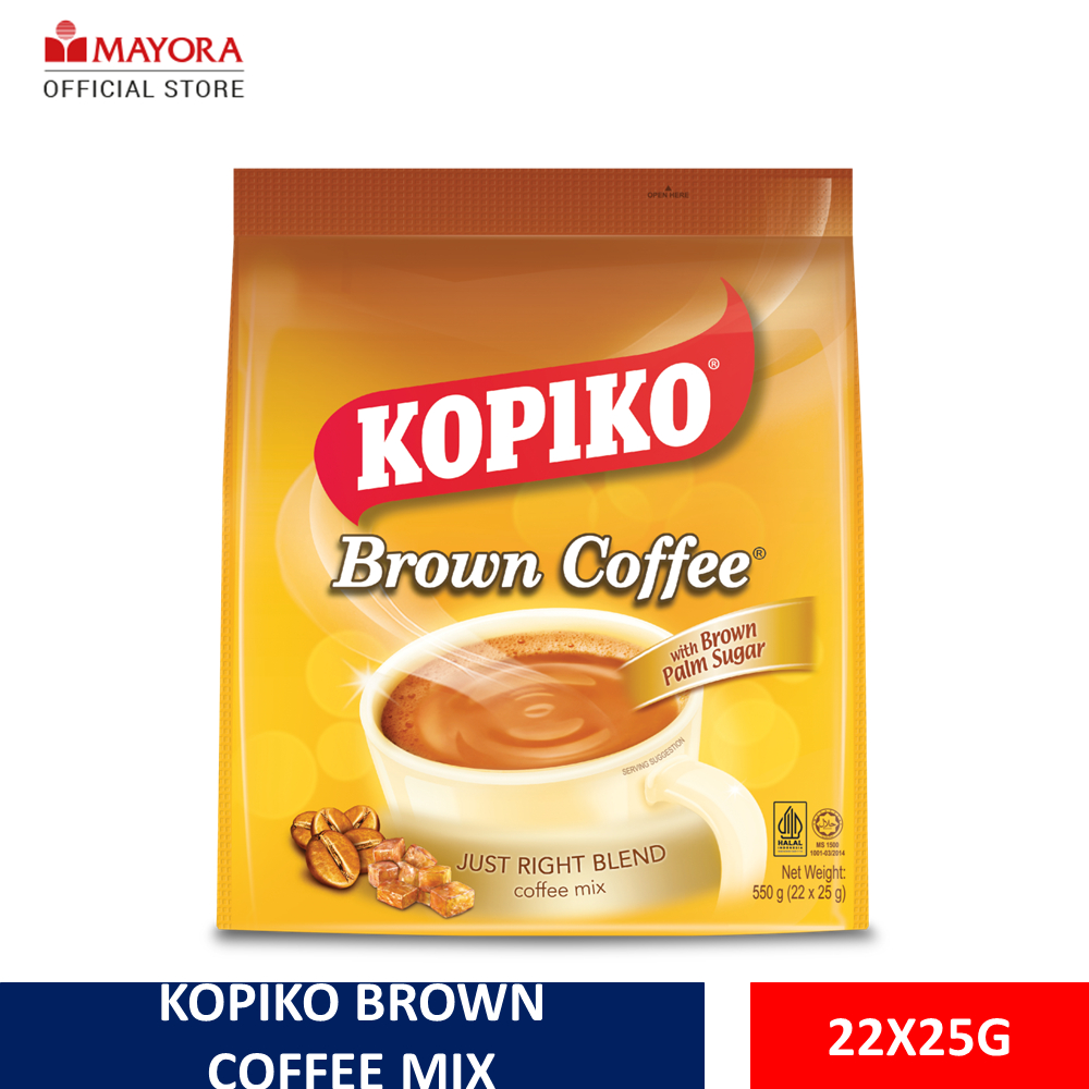 Kopiko Coffee Mix 550g (22x25g) - Brown | Shopee Malaysia