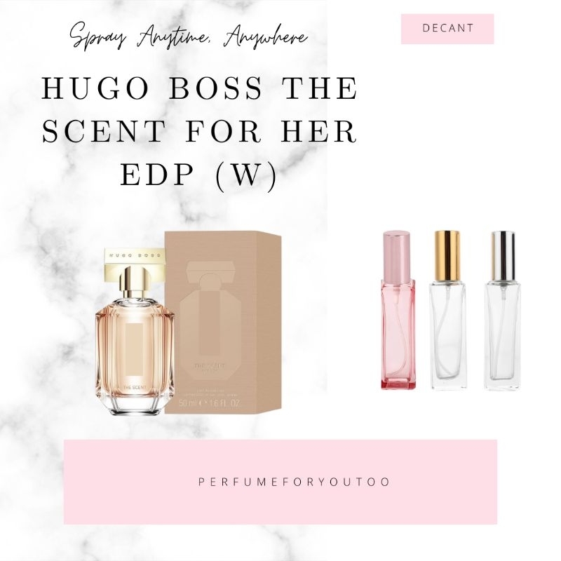 Decant Original Hug0 B@ss The Scent For Her EDP | Shopee Malaysia