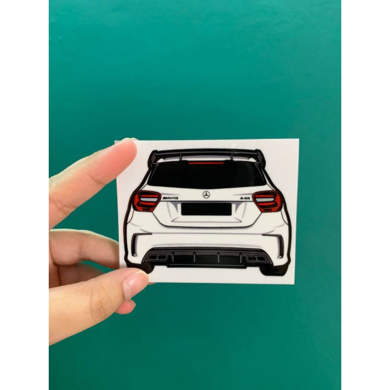 MERCEDES AMG A45 UV STICKER | Shopee Malaysia