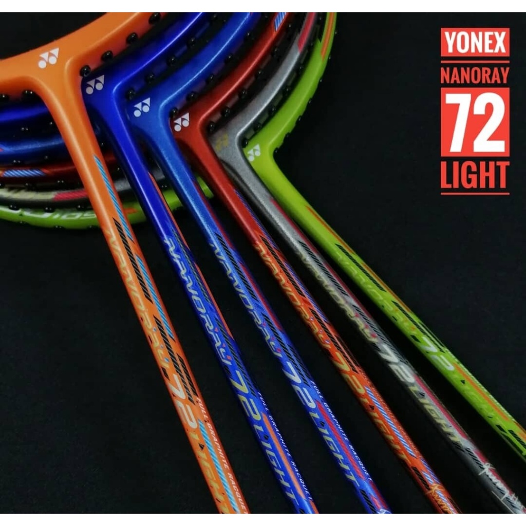 YONEX NANORAY 72 LIGHT BADMINTON RACKET (100% ORIGINAL) | Shopee Malaysia
