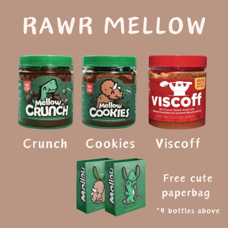 [READY STOCK] Mellow Crunch/Cookies/ Viscof Kudap-kudapan Chocolate ...