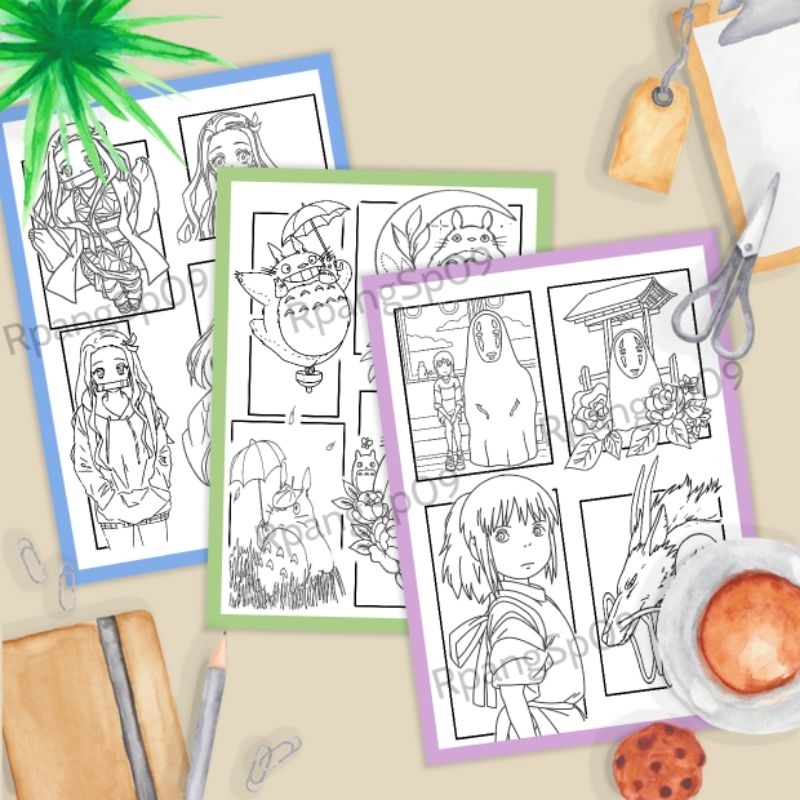 3pcs/pack Colouring Paper (100gsm) | Shopee Malaysia