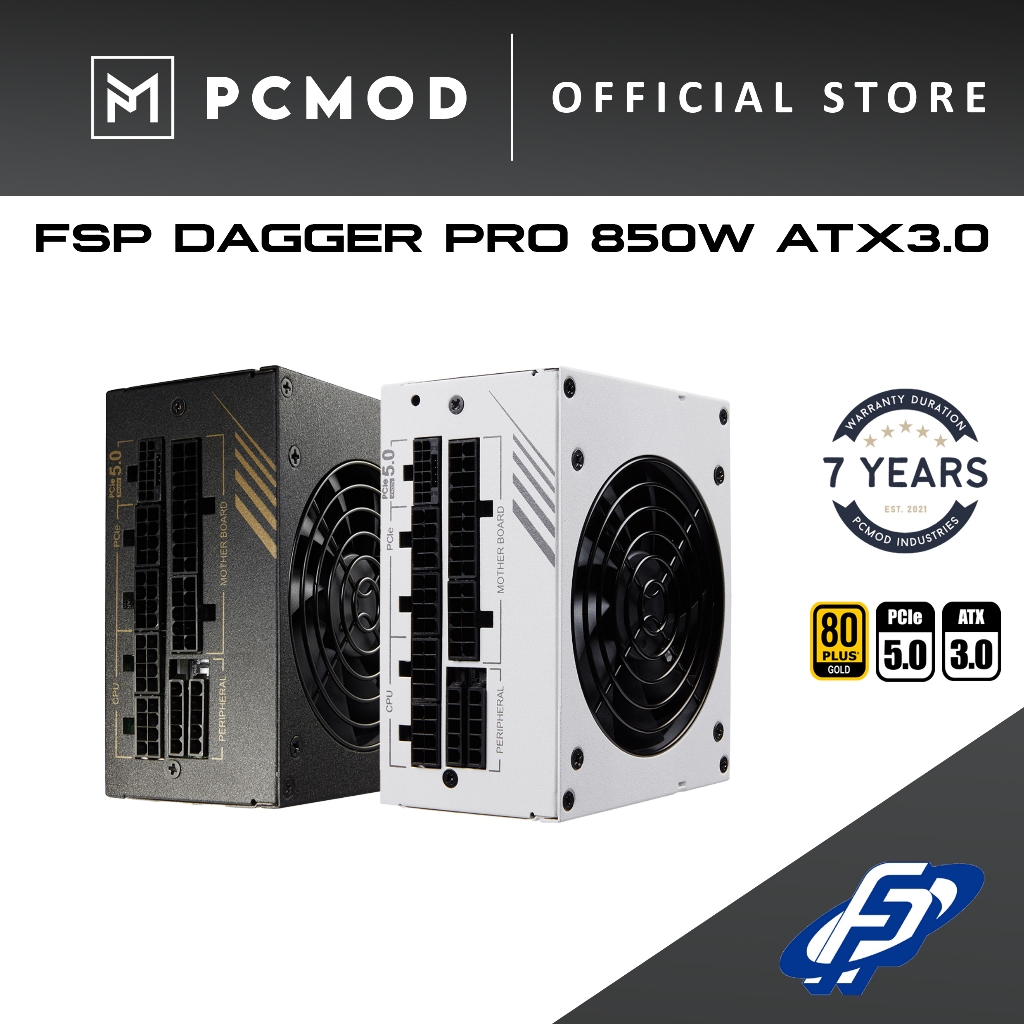 FSP DAGGER PRO Power Supply Unit | 850W | ATX3.0 , PCIe5.0 , 80 Plus ...