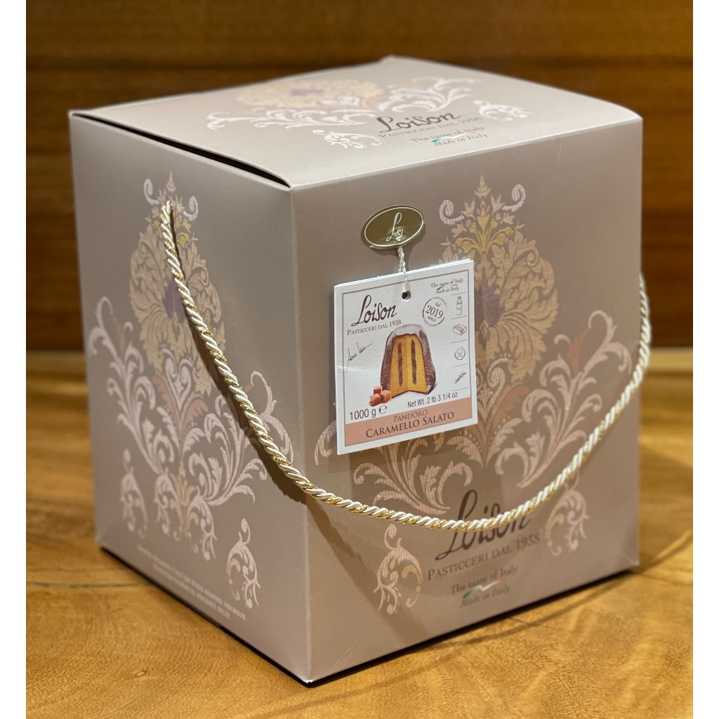 LOISON PANDORO With salted caramel cream 1Kg - Italy | Shopee Malaysia
