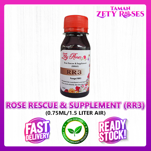 Zety Roses RR3 Rose Rescue 3 Semburan Membasmi Whitefly & Bena (60ml ...
