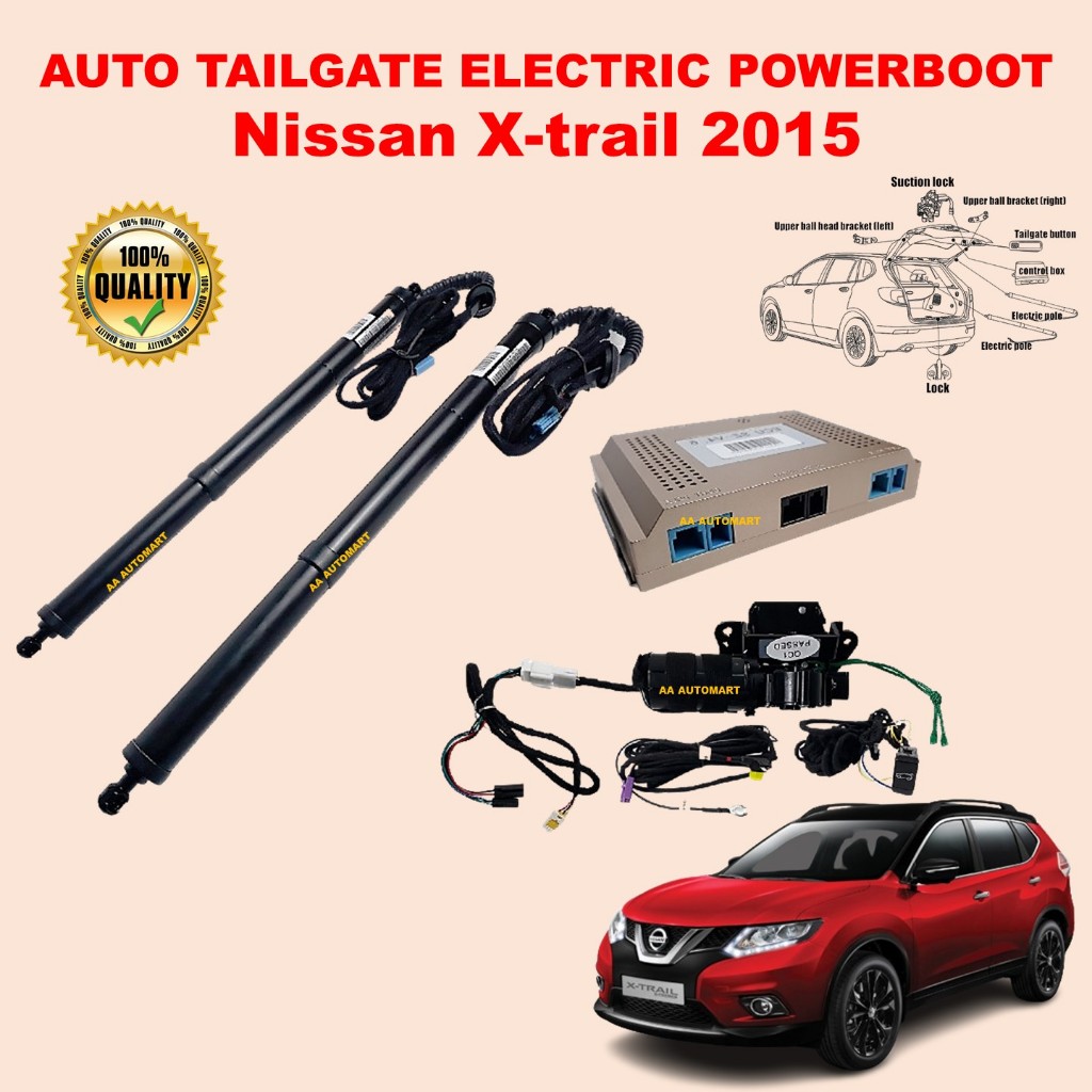 Nissan X-trail 2015 Plug & Play Electric Auto Tailgate Power Boot Soft ...