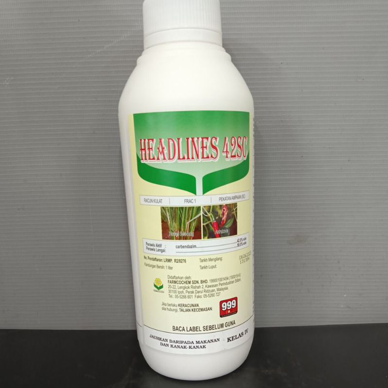 HEADLINES 42SC (1LIT) Carbendazim 42% | Shopee Malaysia