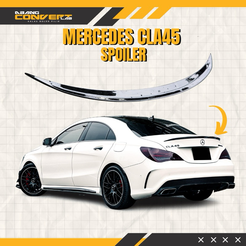 MERCEDES CLA SPOILER | Shopee Malaysia