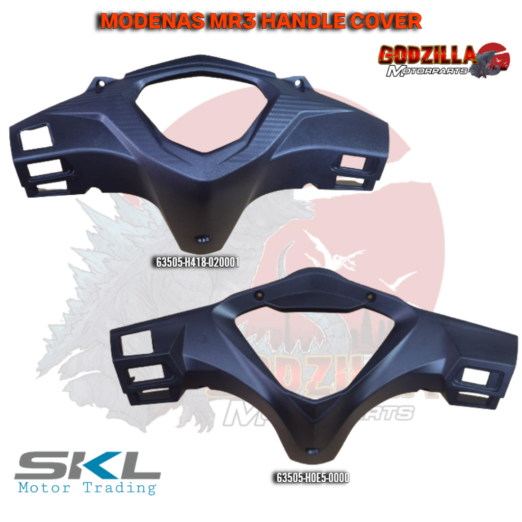 MODENAS MR3 LOWER COVER / Handle Cover Rear Shell Instrument ...