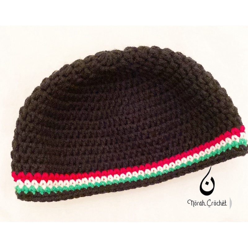 Kopiah Bebaskan Palestin by Norah Crochet | Shopee Malaysia