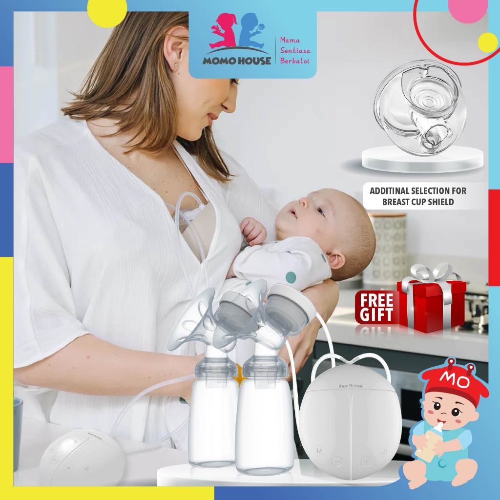 Real Bubee Breast Pump Double Electric Breast pump Pam Susu Bubee ...
