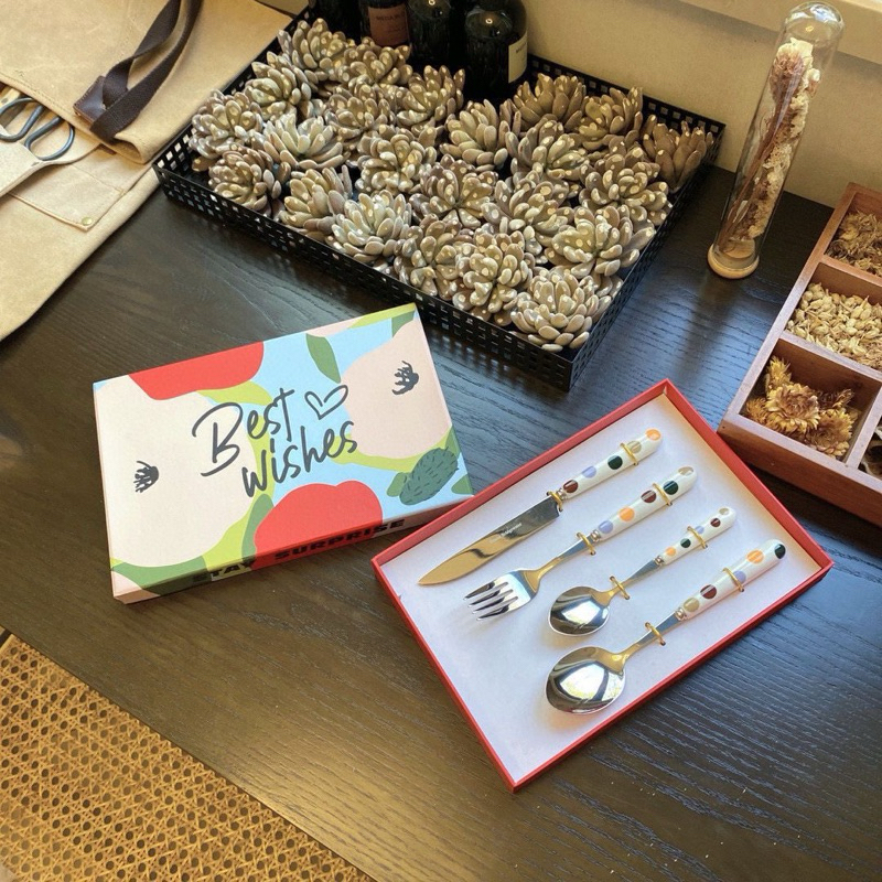 Cute cutlery set gift box | Shopee Malaysia