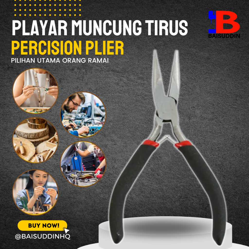 Playar Muncung Tirus / Percision Plier | Shopee Malaysia