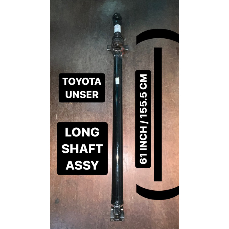 TOYOTA UNSER (AUTO) LONG SHAFT ASSY WITH BEARING ( LONG - 61 INCH ...