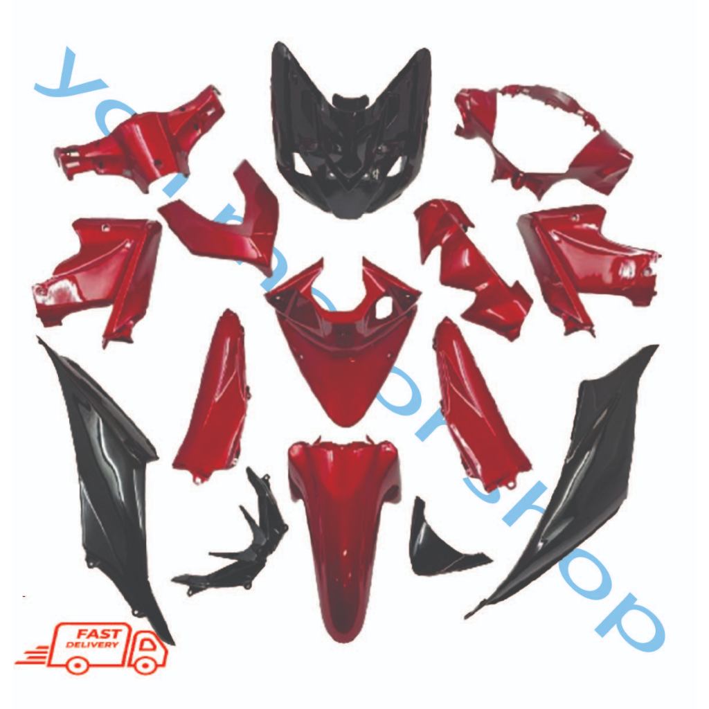 HONDA WAVE 110 WAVE 110RS WAVE110 WAVE 110 RS COVER SET LOCAL (M-SEKI) NO STICKER | Shopee Malaysia