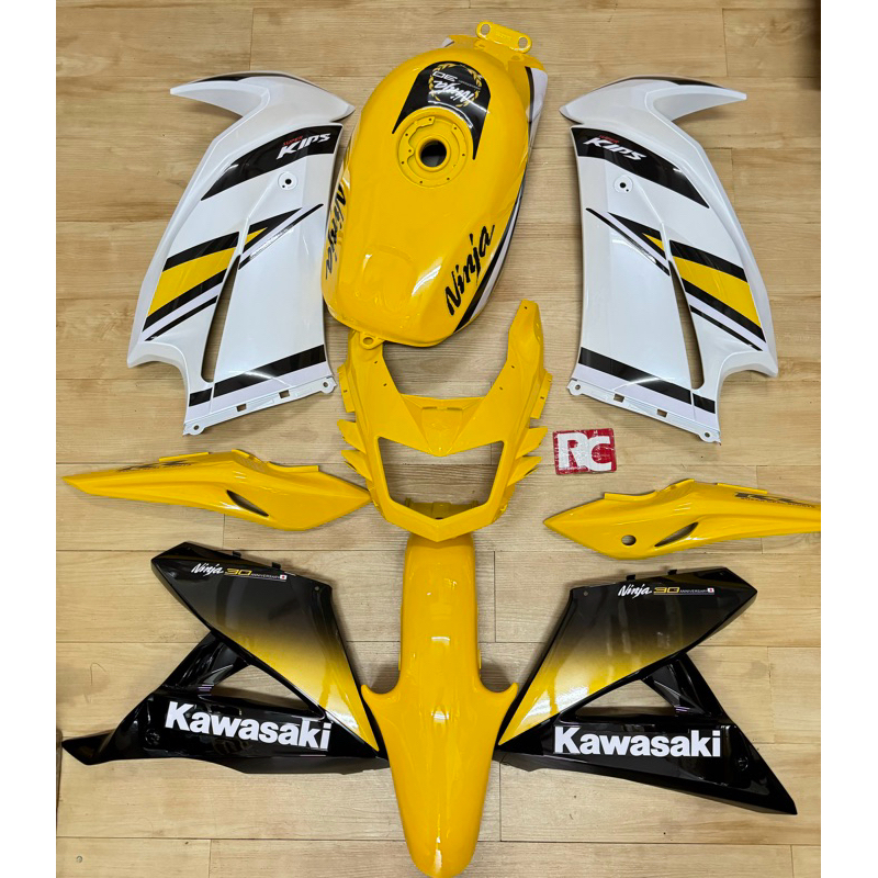 RR150 ZX150 COVERSET INDON KAWASAKI RR150 ORIGINAL COMPLETE A-Z ATAU ...
