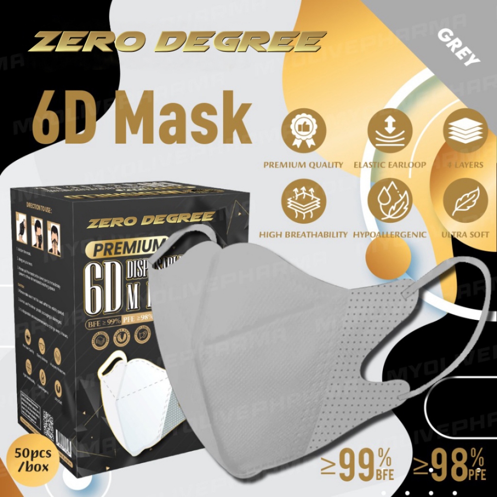 Ready Stock Zero Degree Mask Duckbill Mask Face Mask Medical Disposable Mask Grey 10pcs | Shopee ...