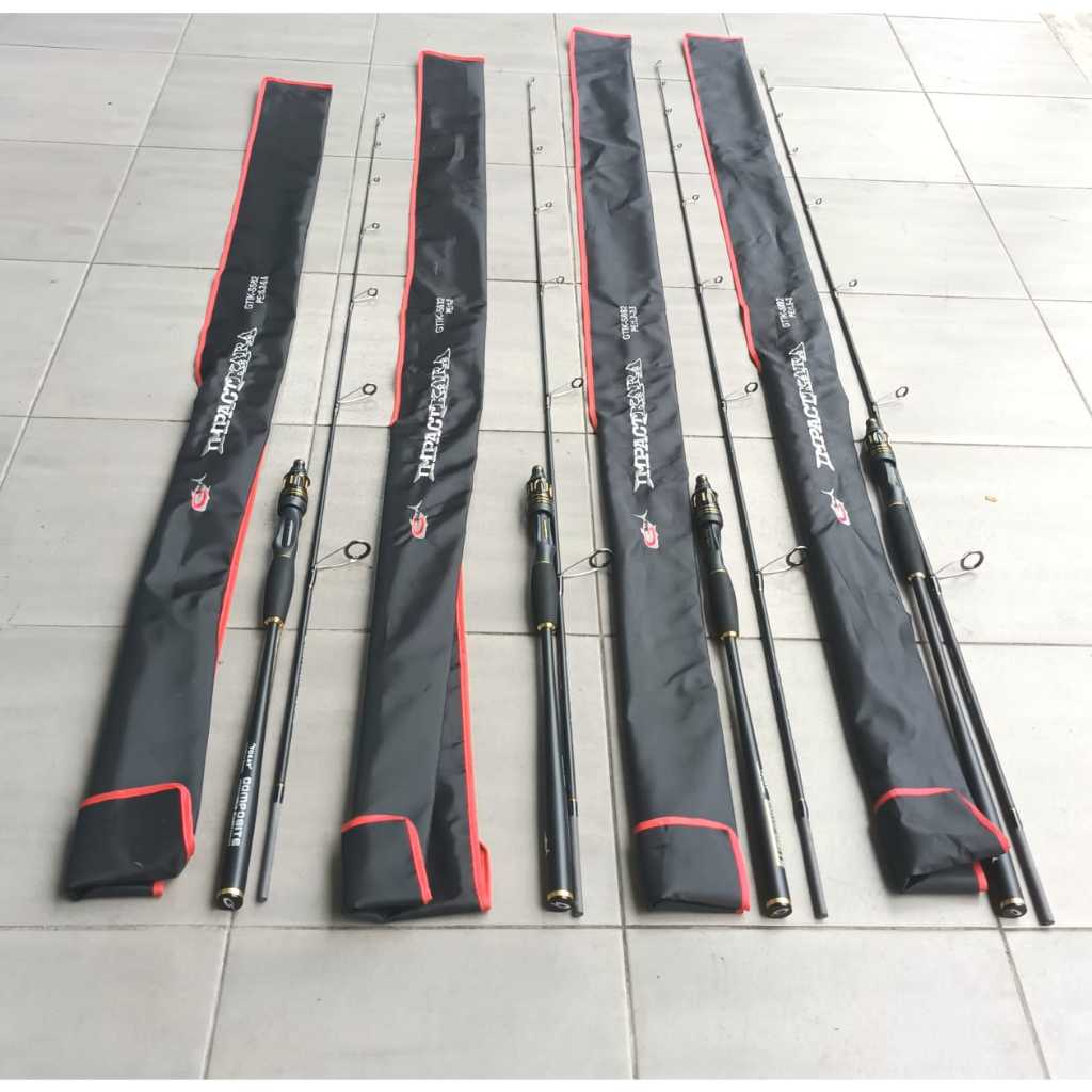 G-TECH IMPACT KARA LIGHT JIGGING SOLID CARBON SPINNING ROD | Shopee ...