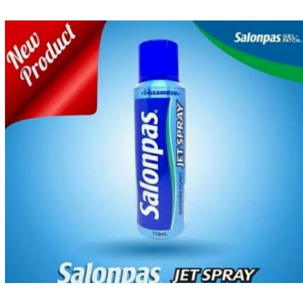 Salonpas Pain Relieving Jet Spray 118ml | Shopee Malaysia