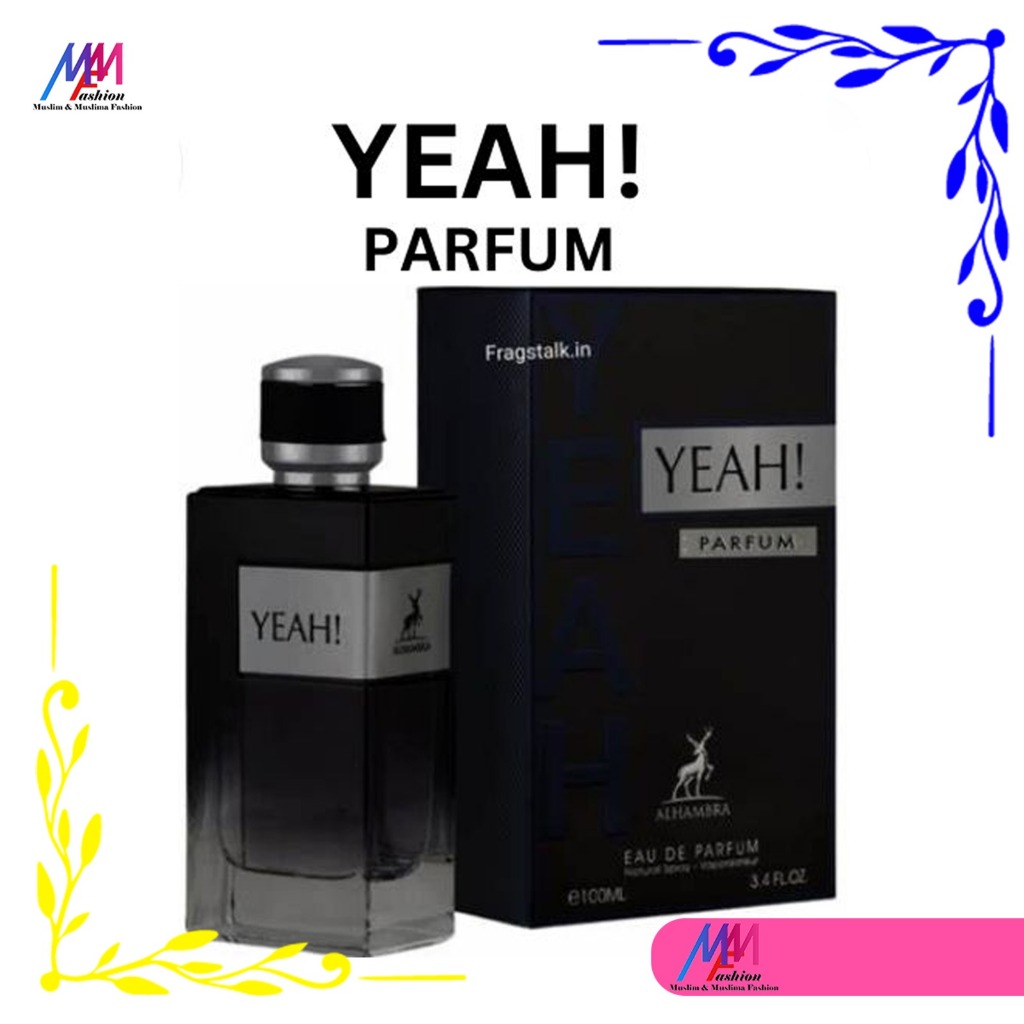 Yeah Parfum Maison Alhambra Yeah! Black 100ml EDP Alhambra Man | Shopee ...