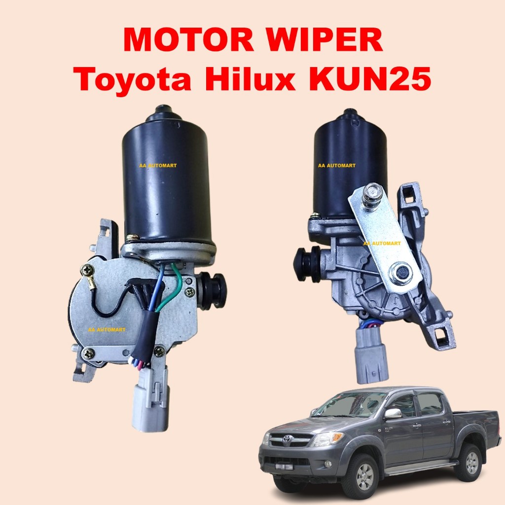 TOYOTA HILUX KUN25 Windshield Wiper Link Motor Long Durable Windscreen ...