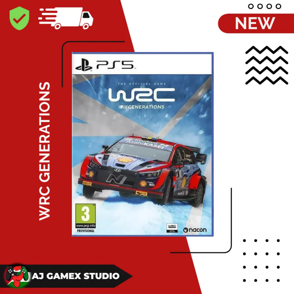 Ps5 WRC Generations | Physical Disc | Shopee Malaysia