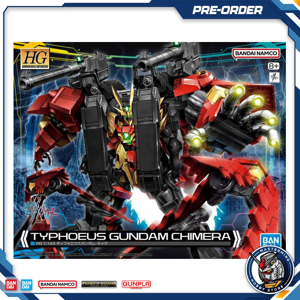 (Ready Stock) Bandai HG 1/144 Gundam Build Metaverse Typhoeus Gundam ...