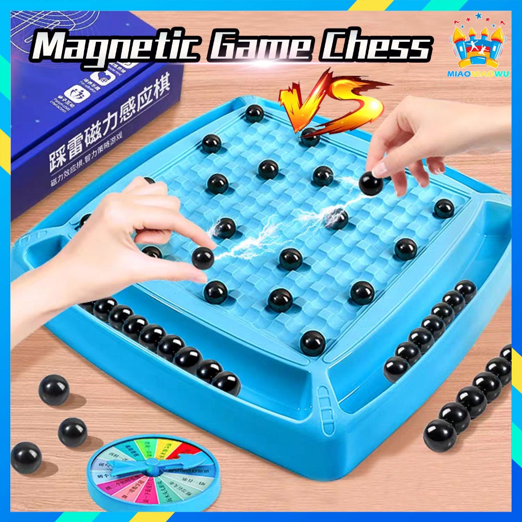 💒Miaomiaowu 💒Family Board Games Magnetic Chess Magnet Toy For Kids ...