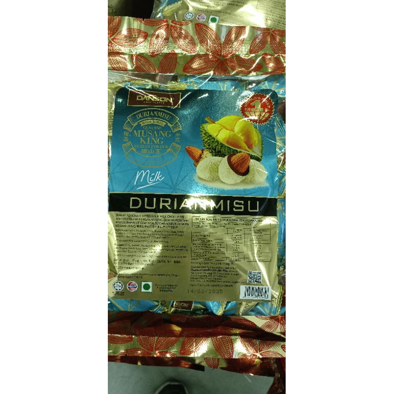 Danson Durianmisu Milk Chocolate | Shopee Malaysia