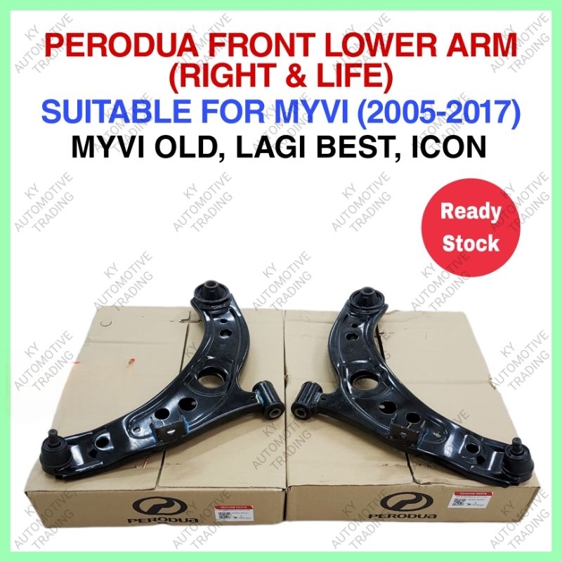 PERODUA MYVI 2005-2017 LAGI BEST FRONT LOWER ARM SUSPENSION CONTROL ...