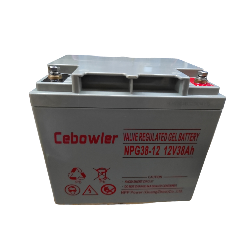 {CEBOWLER} SOLAR GEL BATTERY / 12V38AH \ VALVE REGULATED GEL BATTERY ...