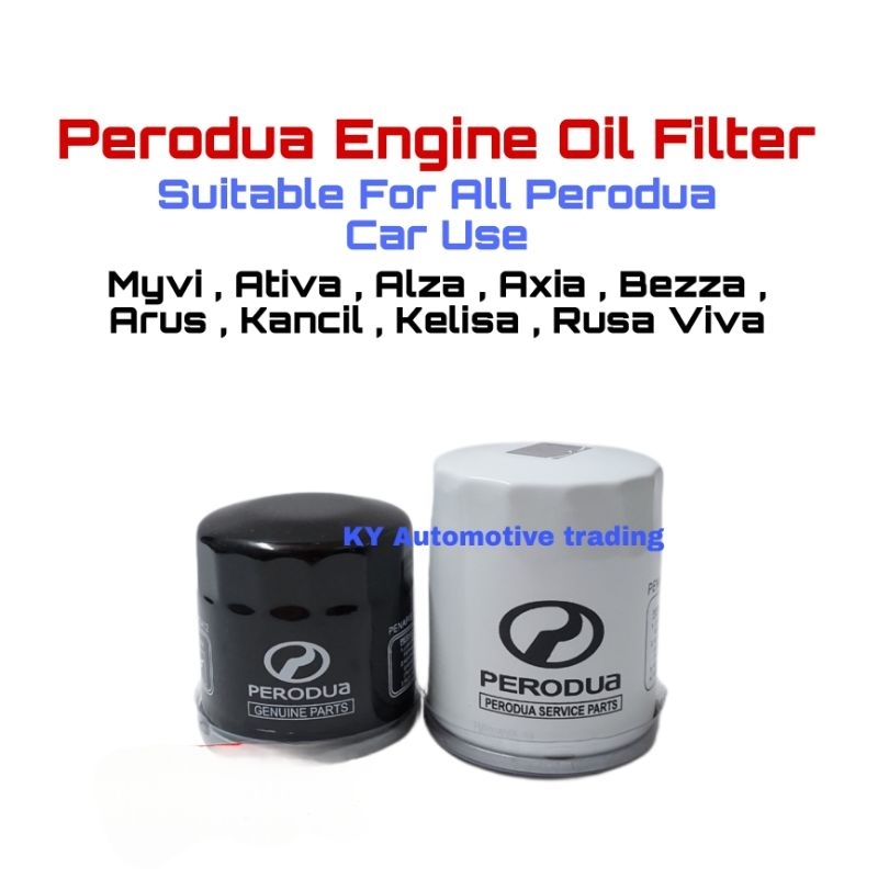 GENUINE PARTS OIL FILTER ATIVA MYVI AXIA BEZZA 2019 KANCIL KENARI ...