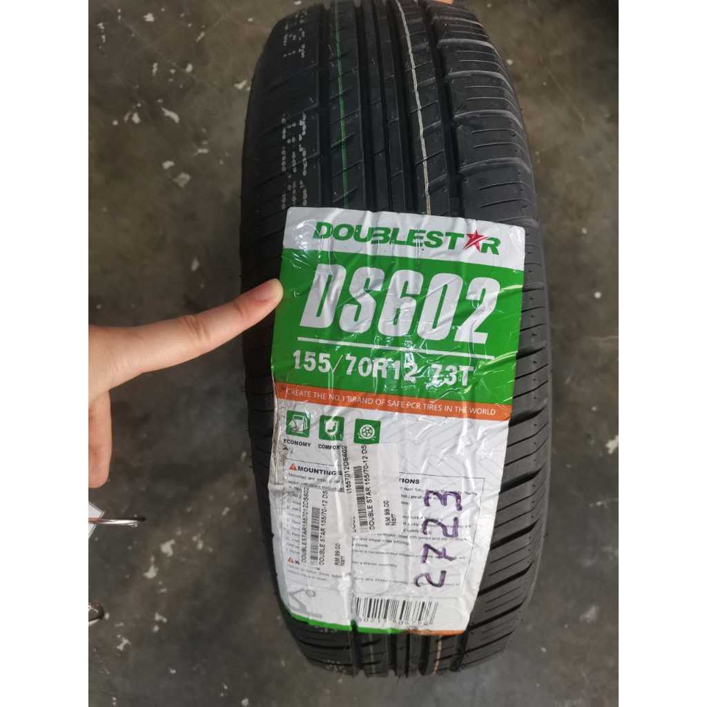 DOUBLESTAR DS602 155/70R12 155/70/12 TAYAR BARU BUKIT RAJA | Shopee ...