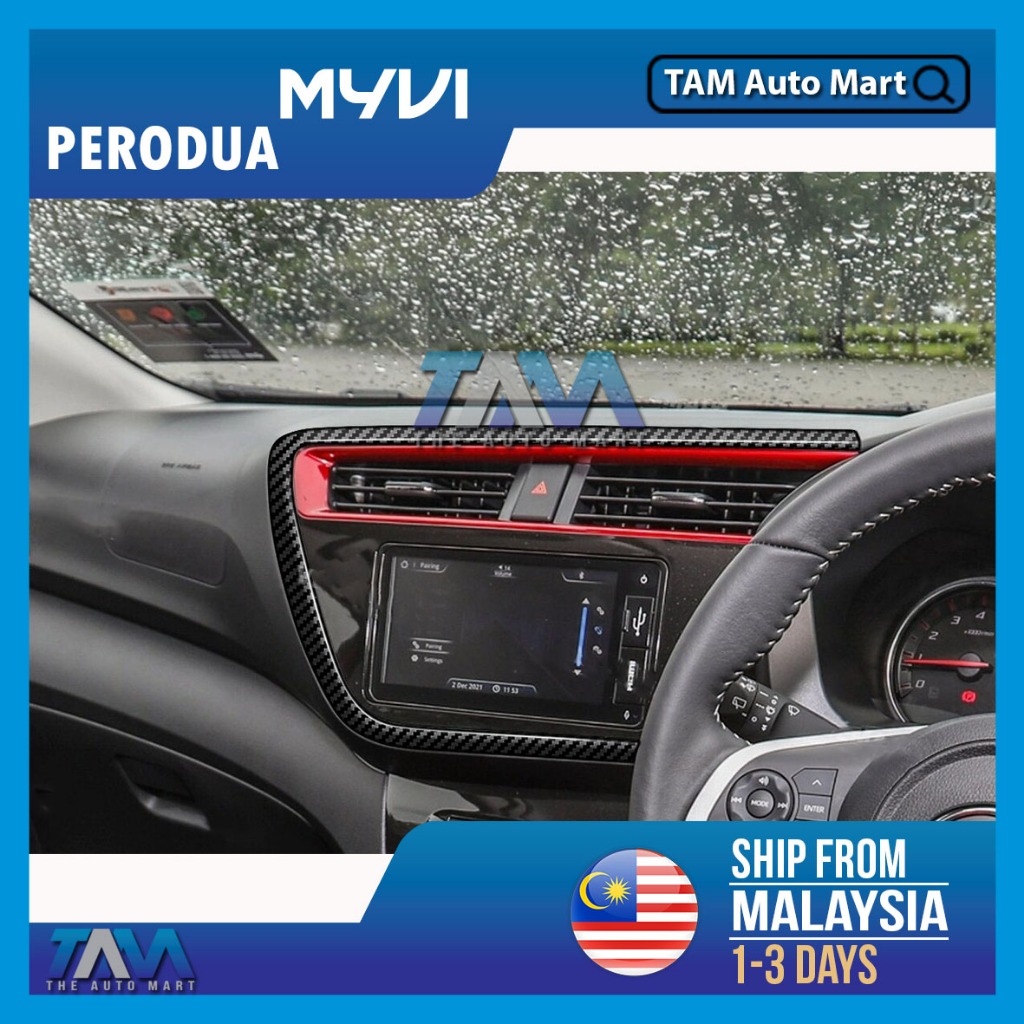 Perodua Myvi M800 (2017 - 2024) Interior Decoration Center Panel Frame ...