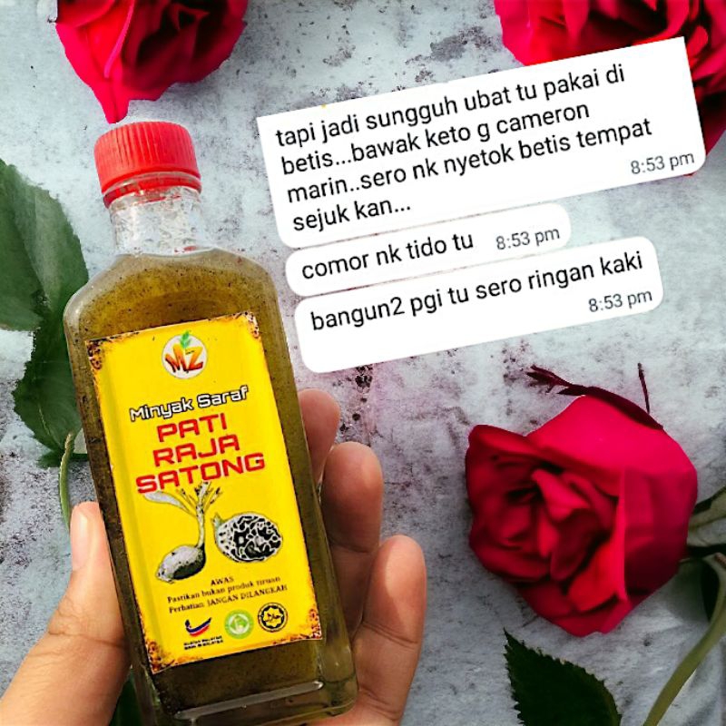 🔥Minyak Saraf🔥Pati raja satong🔥minyak panas🔥sapu malam bangun pagi esok ...