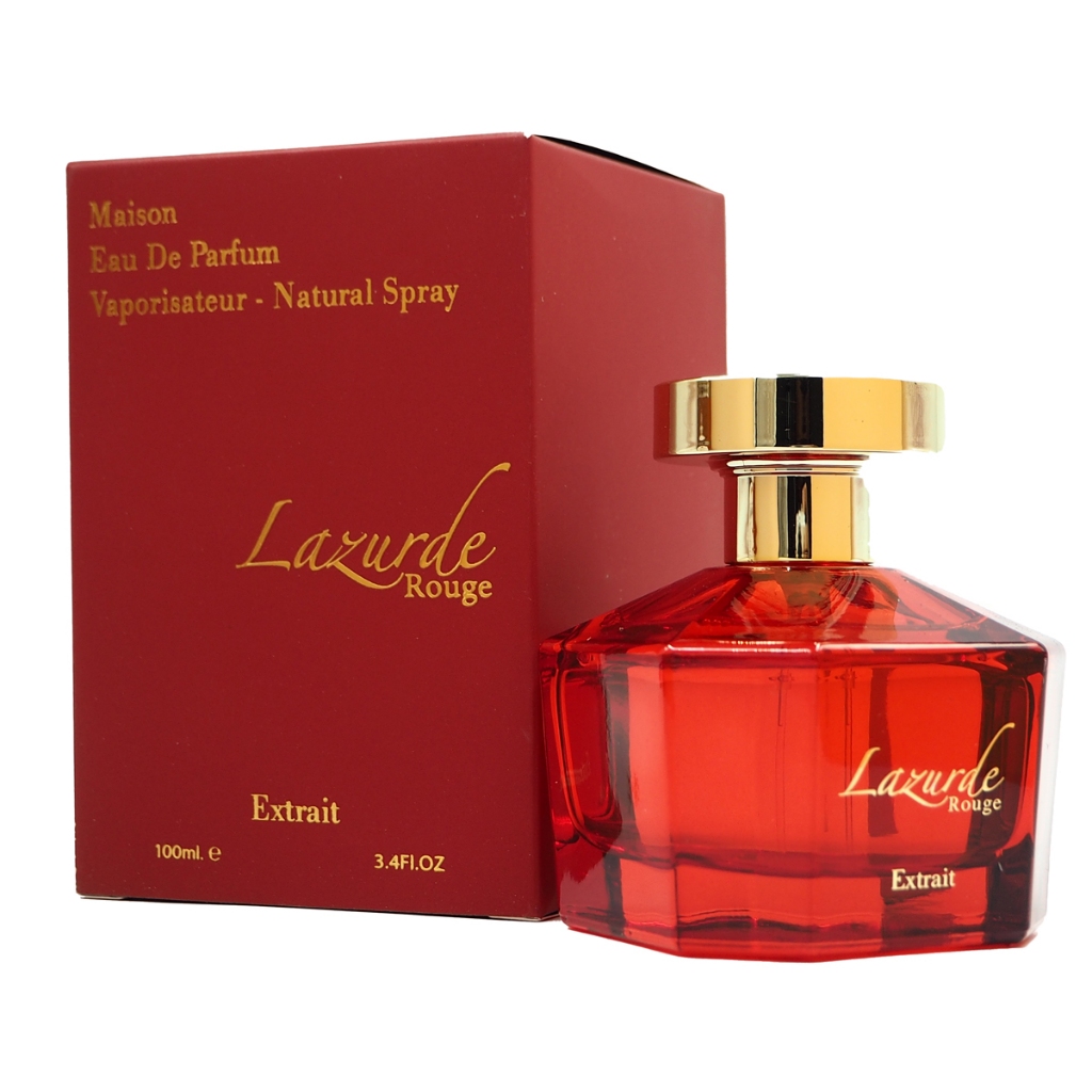 Lazurde Rouge Extrait Eau De Parfum 100ml for Women by Fa Paris, Minyak ...