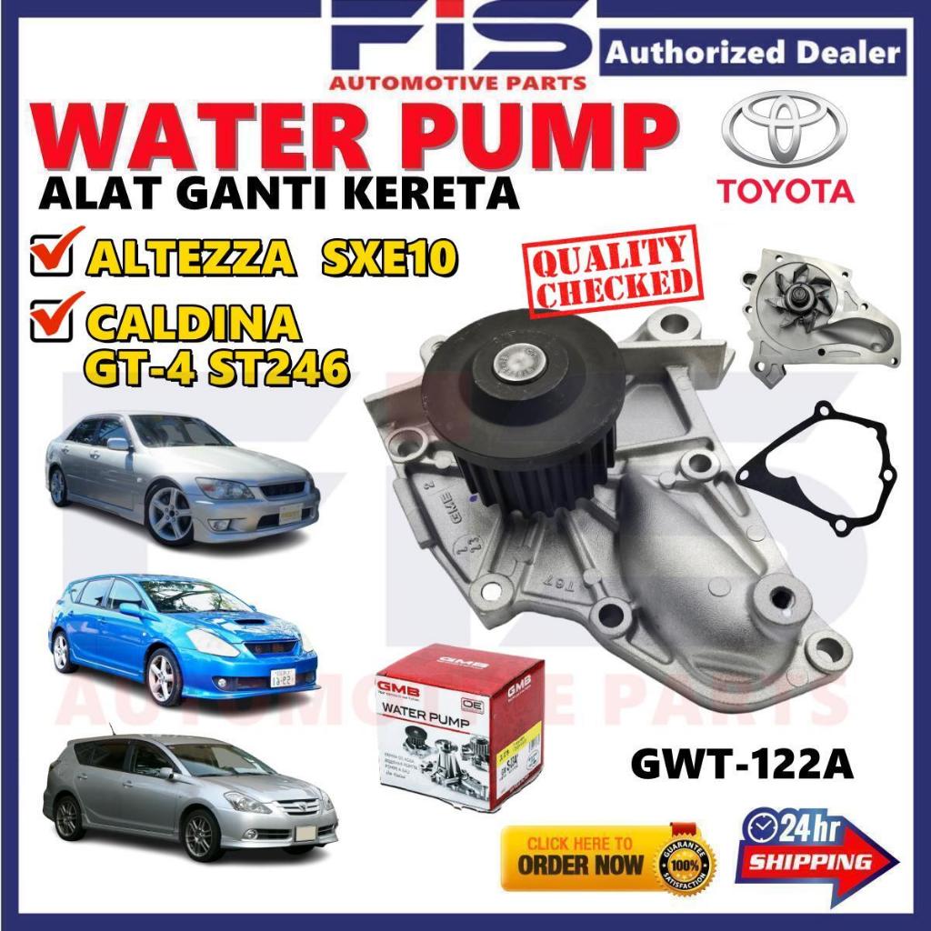 FIS GMB Original Water Pump Toyota Altezza SXE10 Caldina GT-4 ST246 GWT-122A 16110-79125 13110 ...