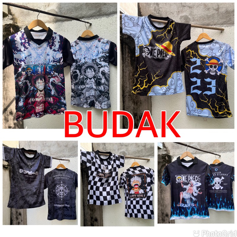 【Gear 5 BUDAK】Jersey BUDAK One Piece Gear 5 (6-13 thn) OP | Shopee Malaysia