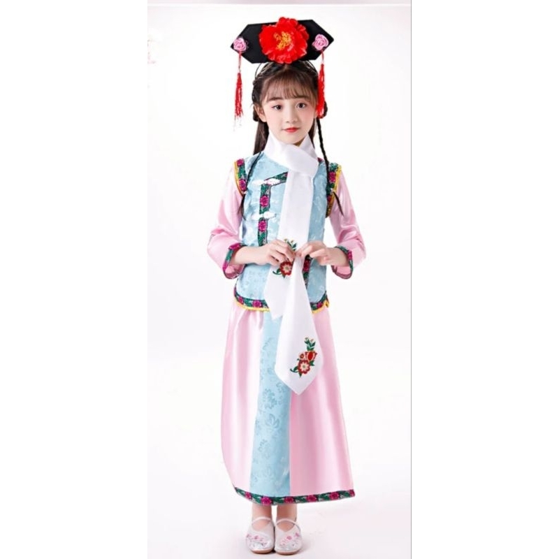 Ready Stock Children Kids Ancient Qing Dynasty Chinese Empress Chinese ...