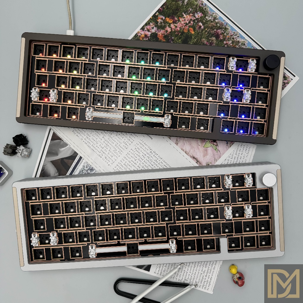 [LOCAL STOCK] Momoka 6067 Keyboard Kit 65% Aluminium Hotswap Barebone ...