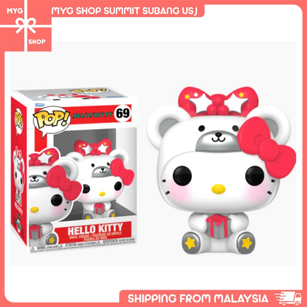 Funko Pop Sanrio Hello Kitty As Polar Bear 69 Japan Anime Cute ...