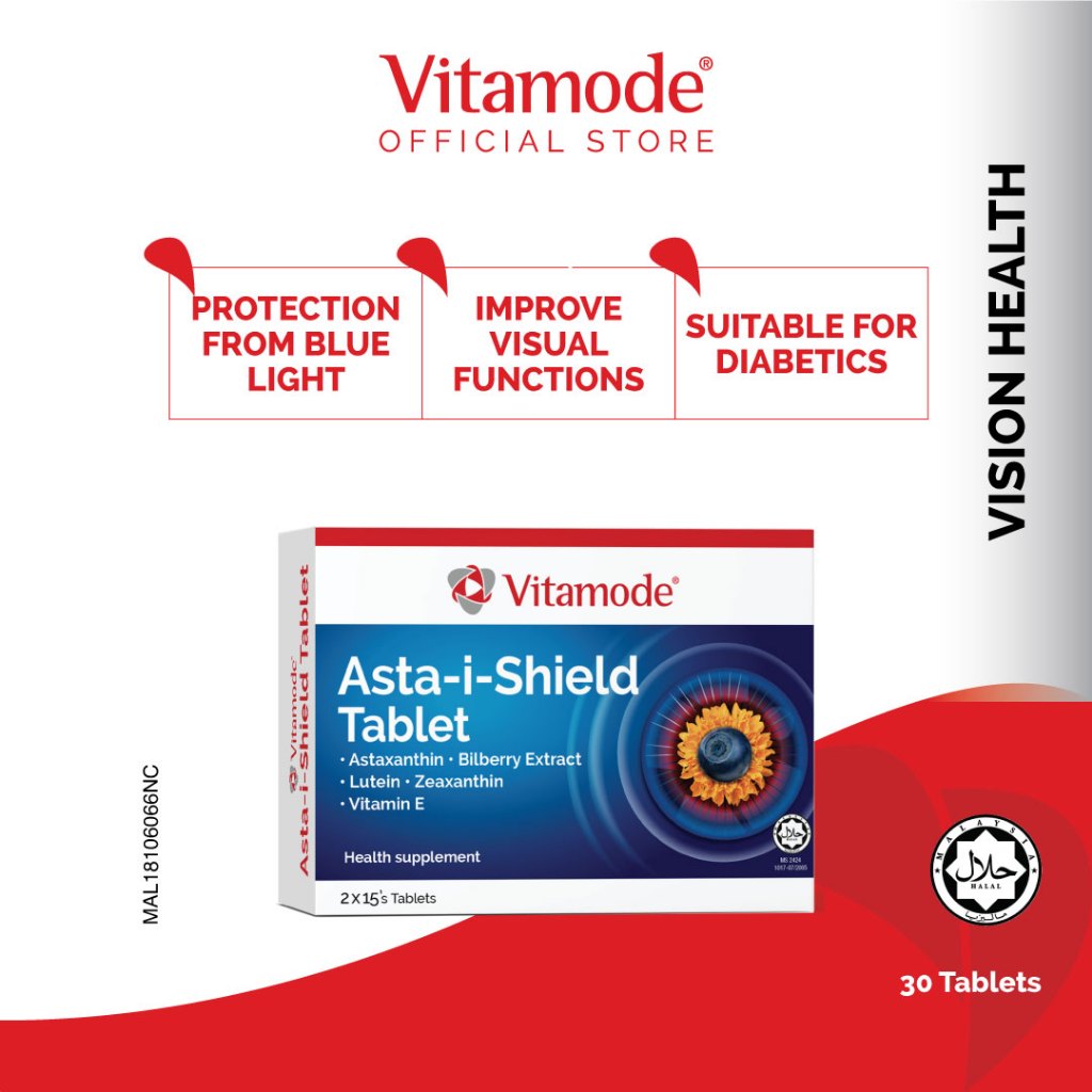 VITAMODE Asta-i-Shield Tablet [Eye Health] | Shopee Malaysia